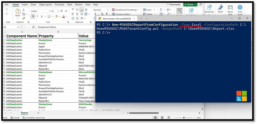 Generating Reports From Configurations Microsoft365DSC Your Configuration